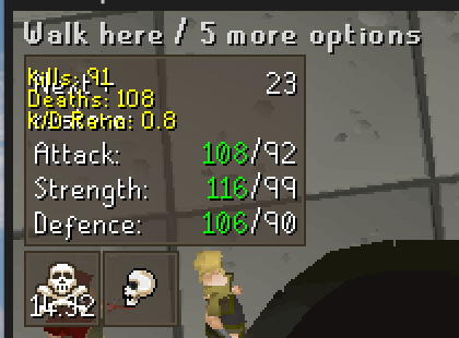 Opponent health bar overlapping with PVP k/d · Issue #1834 · open-osrs ...