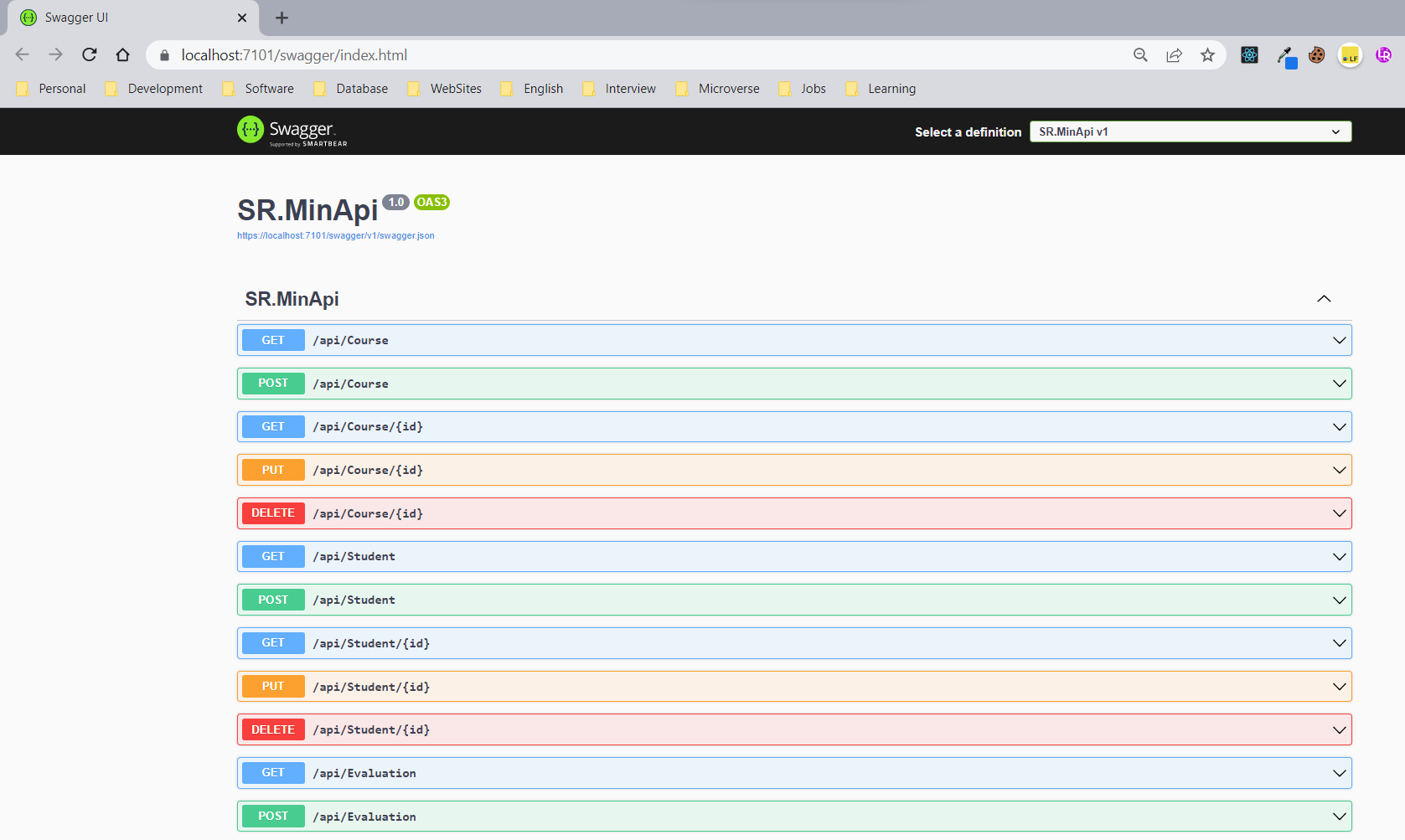 GitHub - NeckerFree/SchoolRegistration: Application that allows the students rate the courses ...