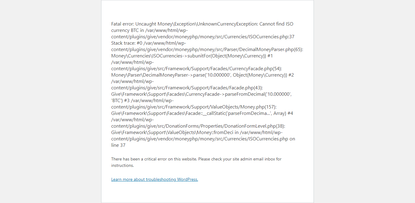 Bitcoin support in Donations page and All Forms page · Issue #6744 · impress-org/givewp · GitHub