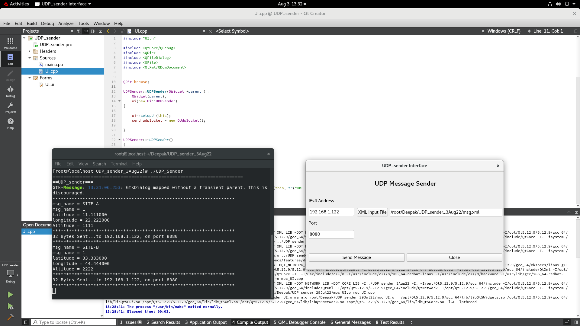 GitHub - Aanchal59/UDP-Sender-App