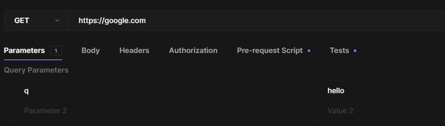 [feature]: Syncing query parameters in URL and query parameter input · Issue #2227 · hoppscotch ...