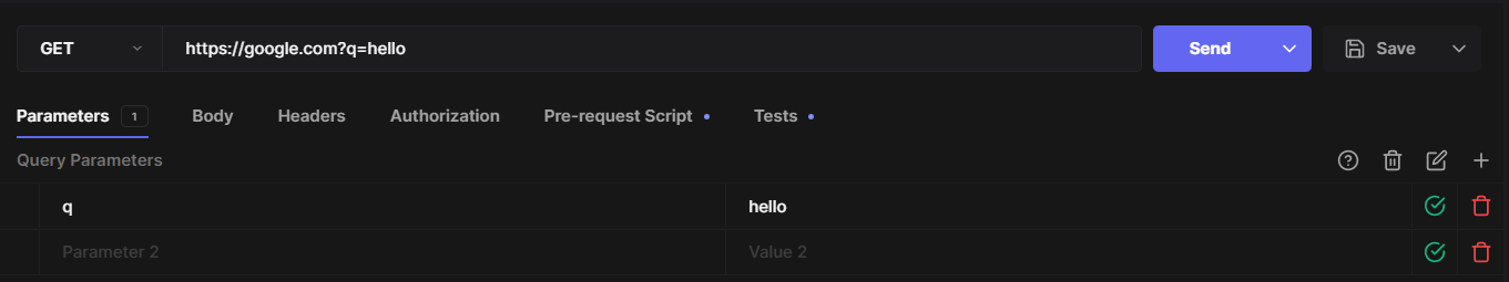 [feature]: Syncing query parameters in URL and query parameter input · Issue #2227 · hoppscotch ...