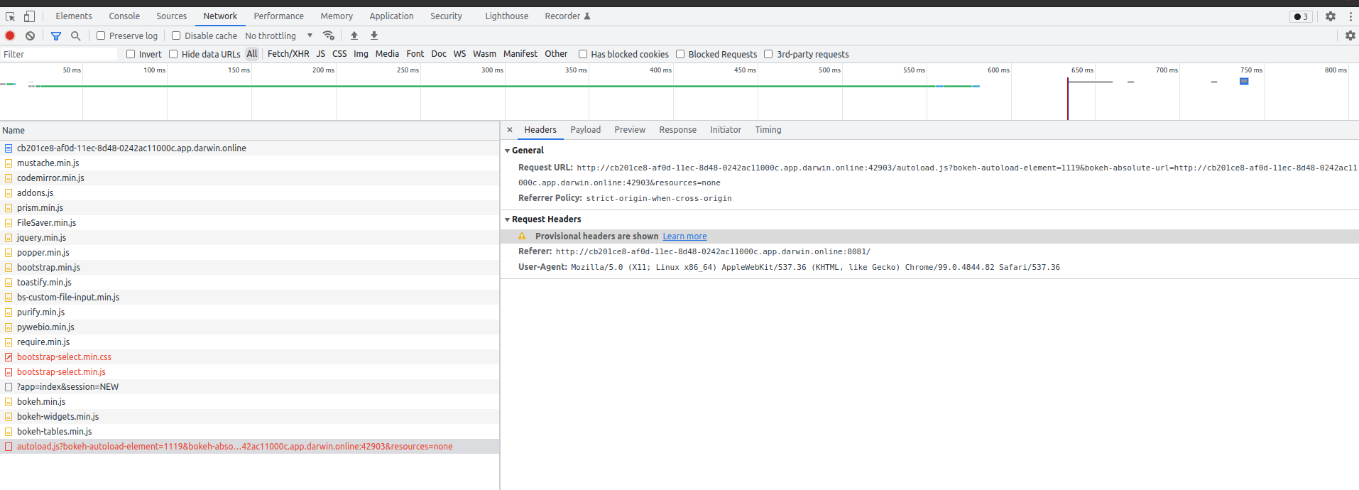 bokeh_app例子，如果开启远程访问，绘图不显示，本地访问没有问题 · Issue #342 · pywebio/PyWebIO · GitHub