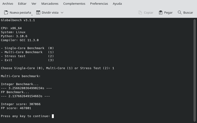 GitHub - Cernical/Globalmark: A CPU benchmark aimed to be multiplatform with every Python ...