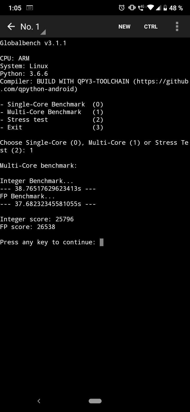 GitHub - Cernical/Globalmark: A CPU benchmark aimed to be multiplatform with every Python ...
