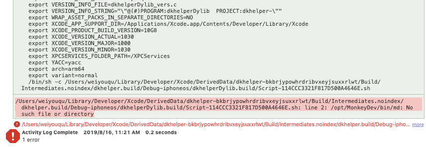 Xcode编译报错 · Issue #18 · DKJone/DKWechatHelper · GitHub