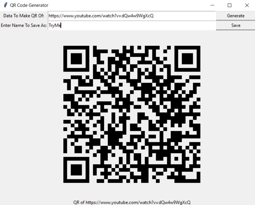 GitHub - AdinotAadi/PyhtonQRCodeGenerator: A code in python to generate ...