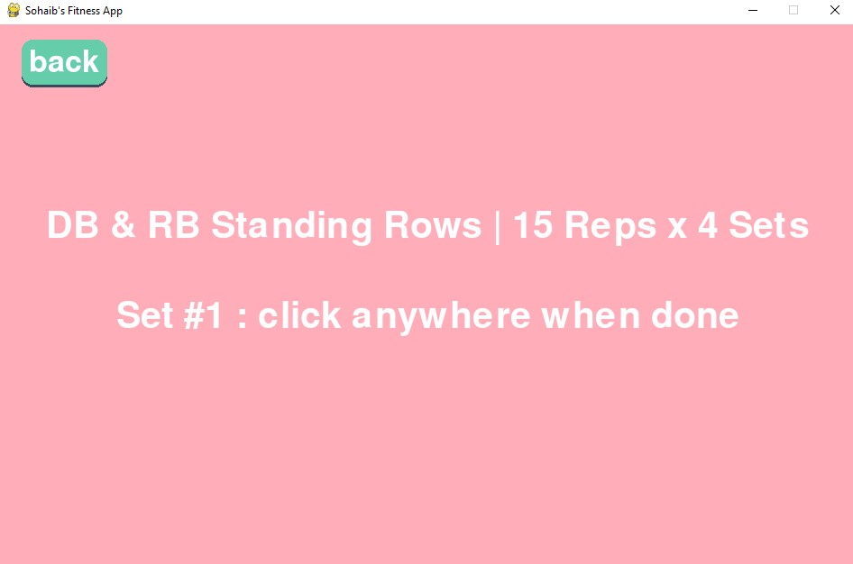 Github Sohaibahmed7python Fitness App My Own Workout App Starting