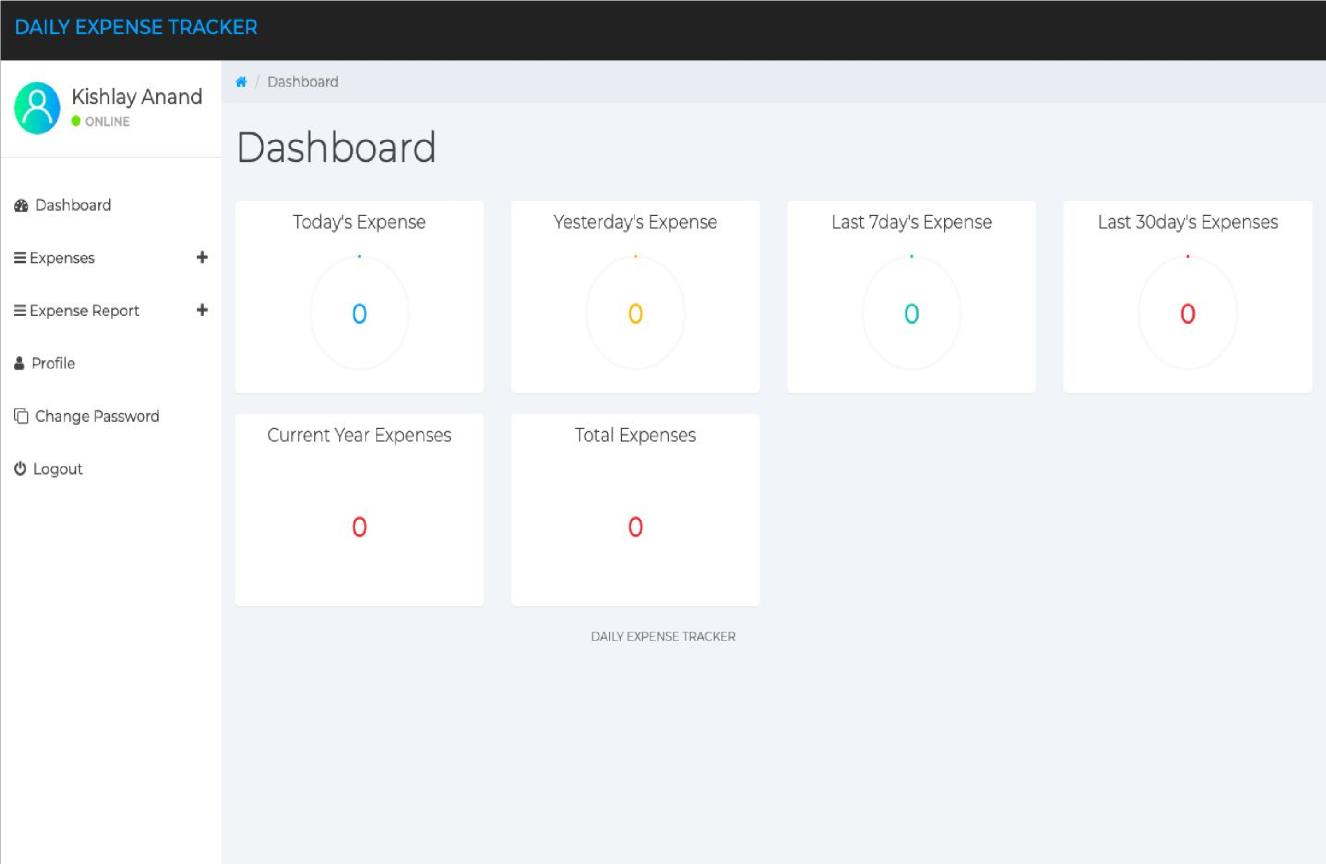 GitHub - kishlayanand5/Expense-Tracker-System: The daily expenses ...