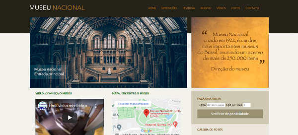 GitHub - andrewrdev/projeto-museu-nacional: Um site fictício feito com HTML e CSS