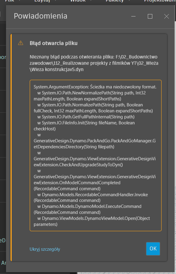 Report on the problem with Dynamo 2.13.1.3887 · Issue #13369 · DynamoDS ...