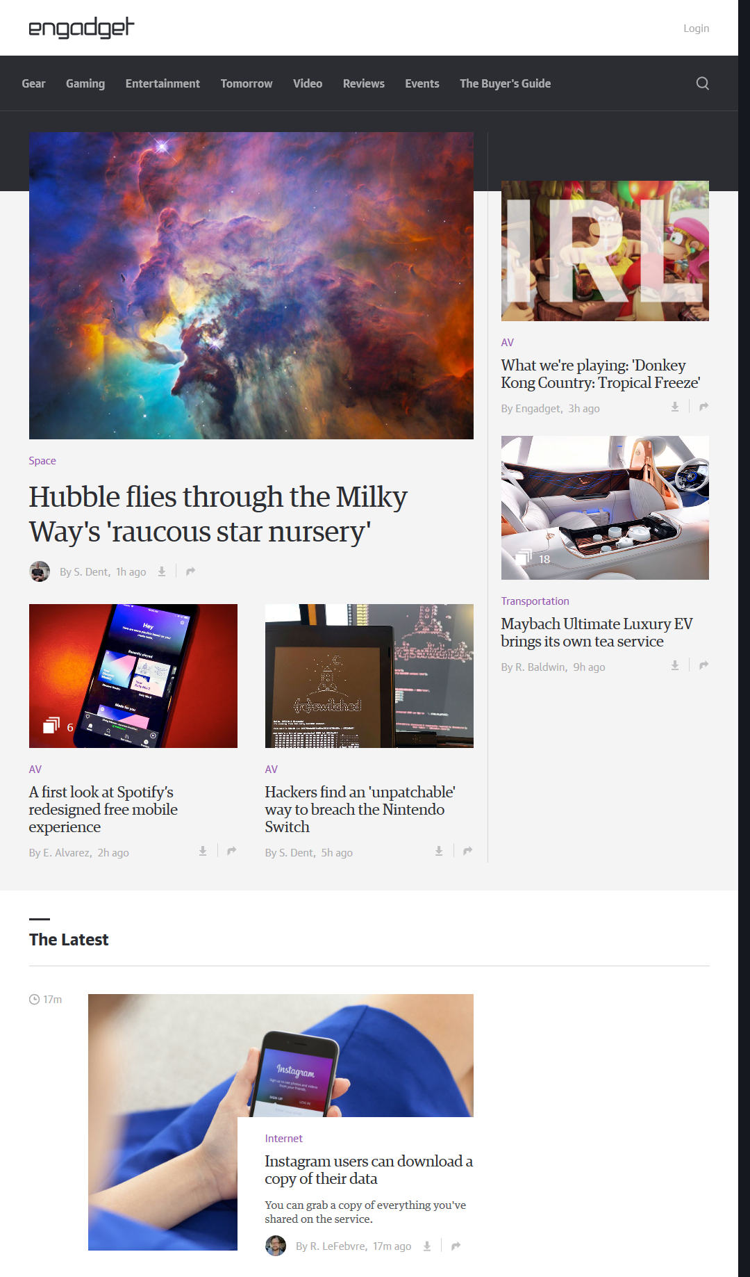 [Dynamic] not working on engadget.com · Issue #395 · darkreader/darkreader · GitHub