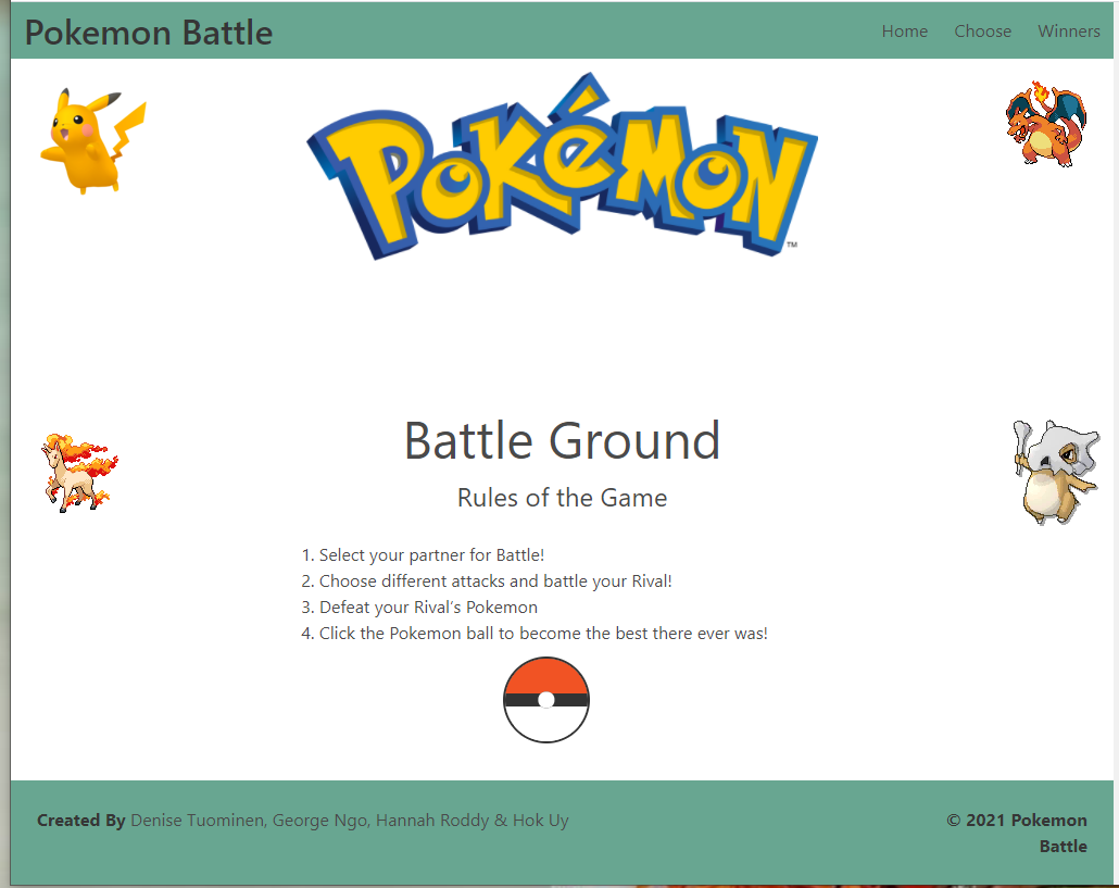GitHub - hroddy/pokebattle: A mini Pokémon battleground game, pick your ...