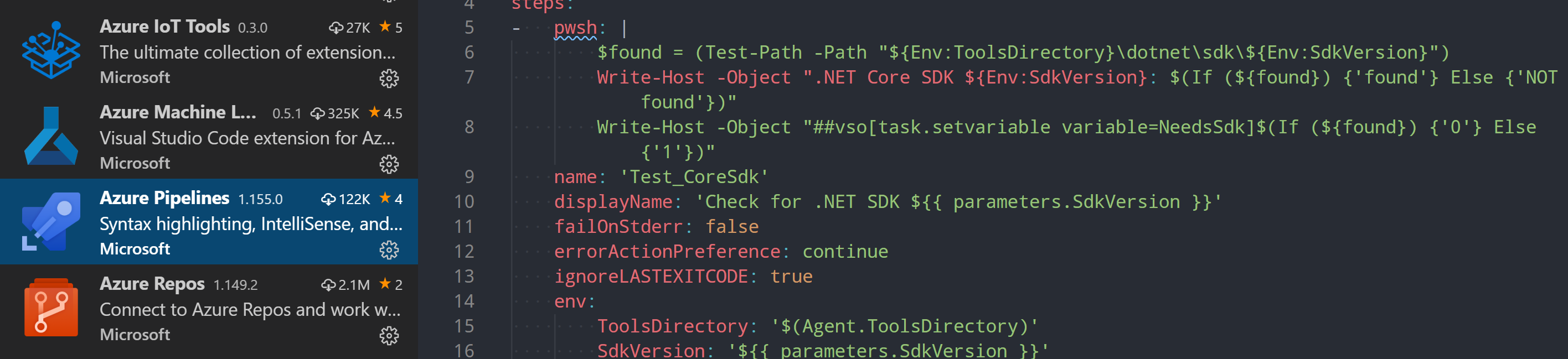 strange highlight of : in a multiline script · Issue #228 · microsoft ...
