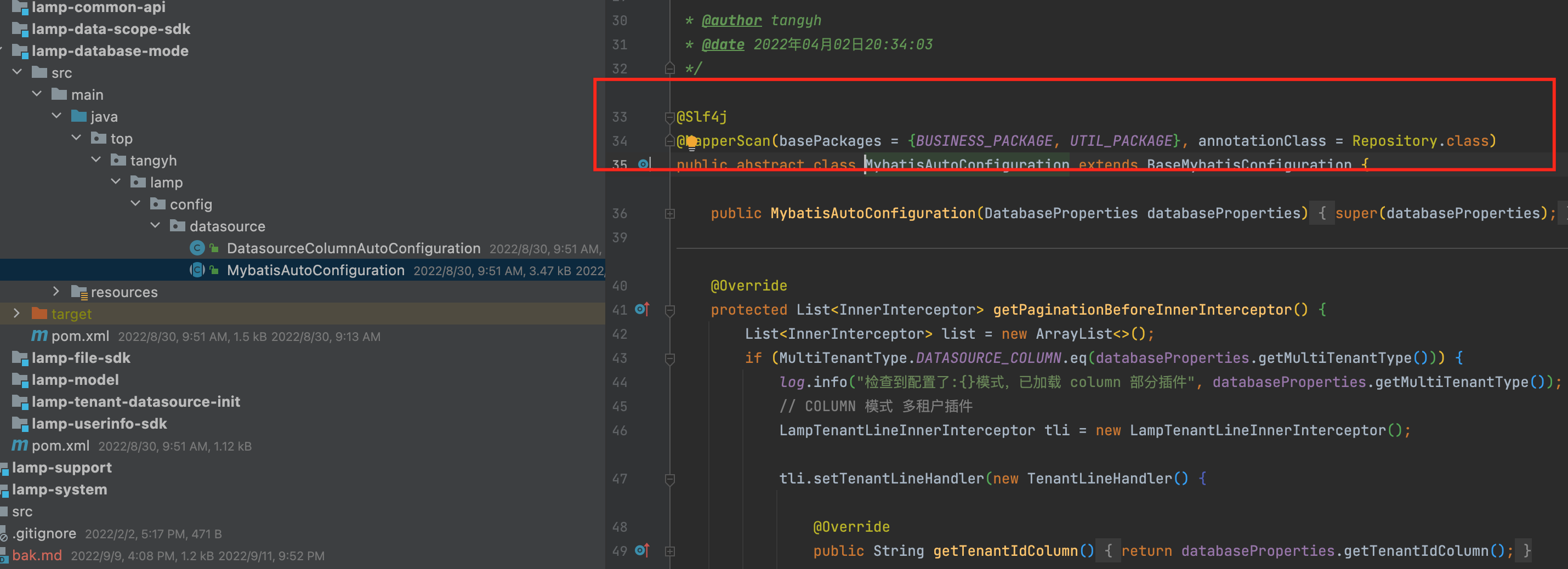org.apache.ibatis.binding.BindingException: Invalid bound Statement ...