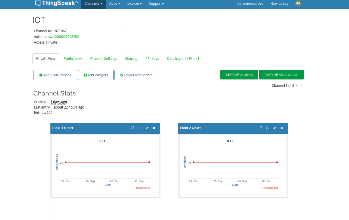 GitHub - MatheusGraciki/Projeto-Esp32: Captando temperatura e umidade com um sensor e enviando ...
