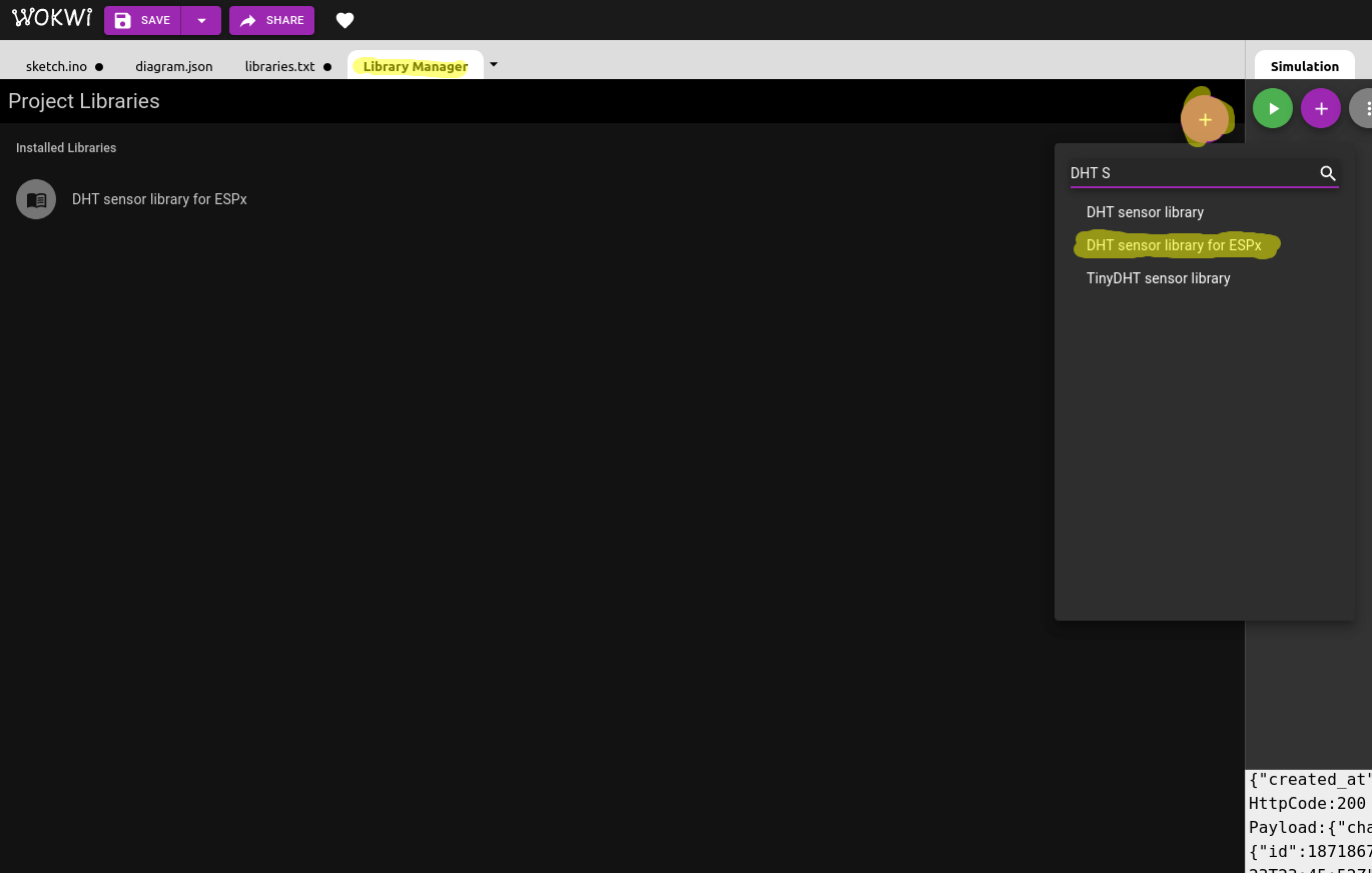 GitHub - MatheusGraciki/Projeto-Esp32: Captando temperatura e umidade com um sensor e enviando ...