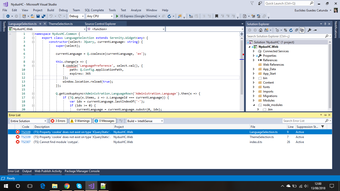 Property 'cookie' does not exist on type 'JQueryStatic'. · Issue #3833 ...