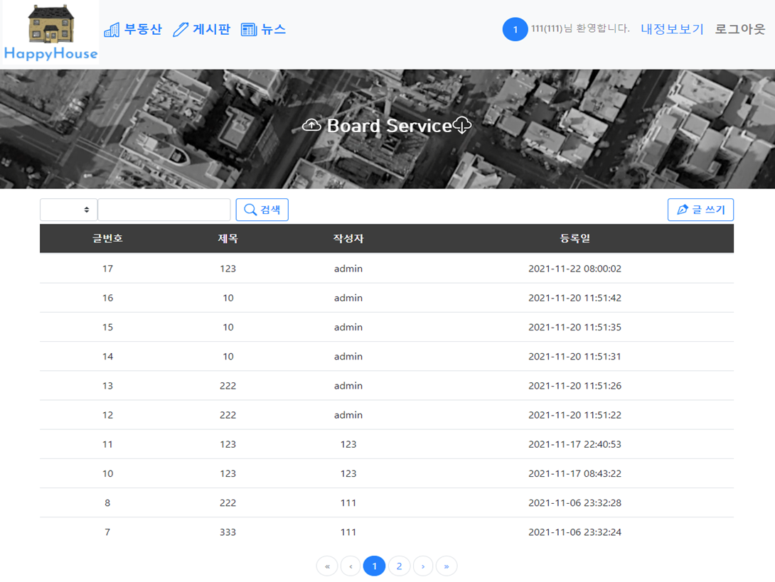 GitHub - parkjoohan/HappyHouse