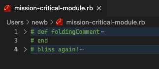 [folding] Preserve comment folding for developer UX and sanity · Issue ...