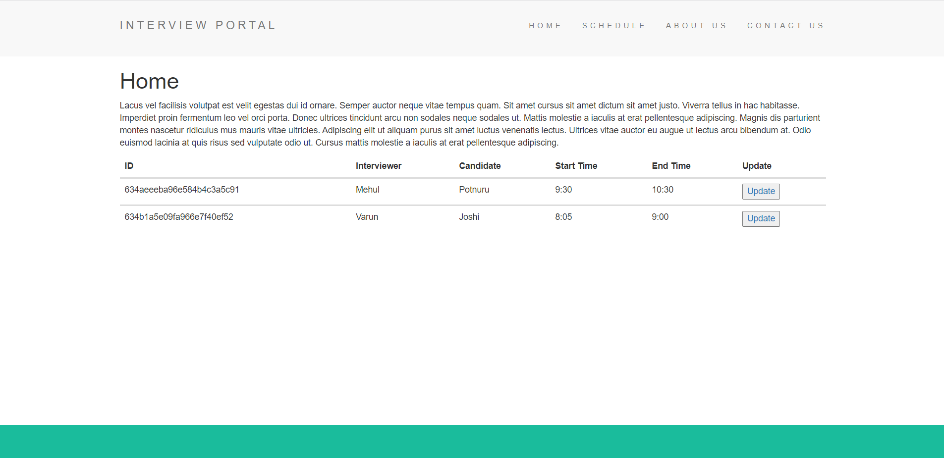 GitHub - Mehul9063/Interview-Portal