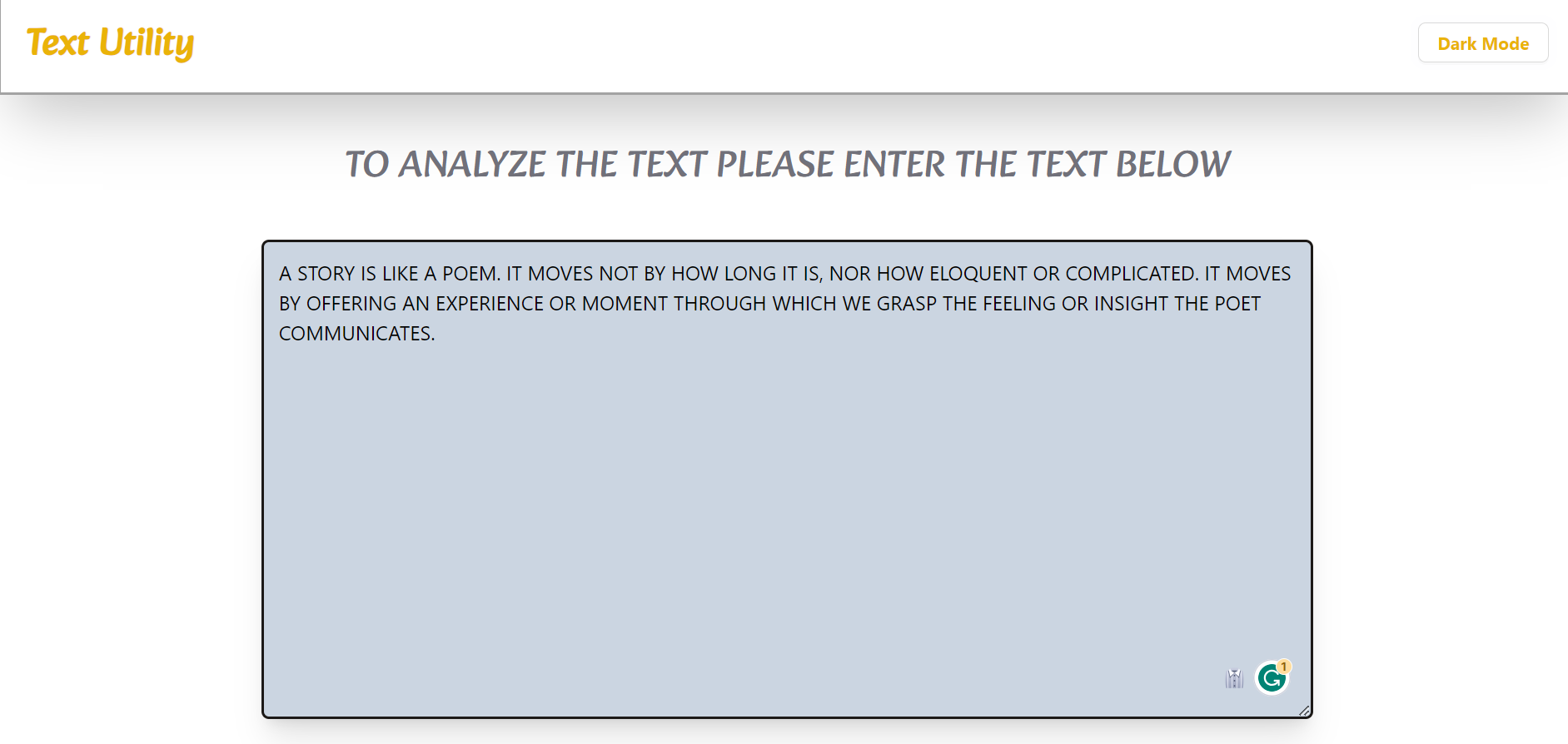 GitHub - AdityaGavali/Text-Utlity: React JS Project