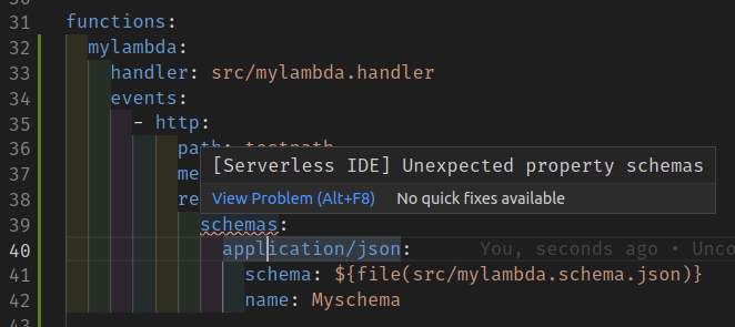 http.request.schemas shown as invalid key in serverless.yml · Issue #142 · threadheap/serverless ...