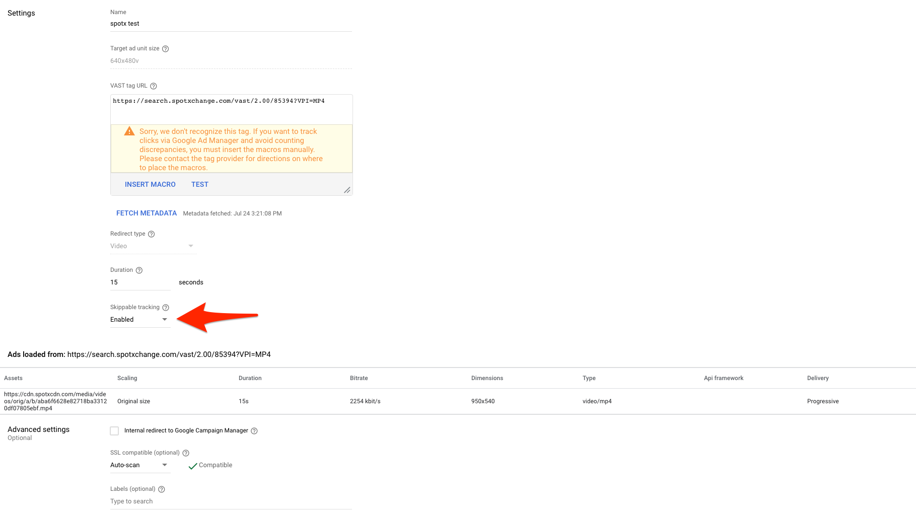 skip not working when using vmap file · Issue #932 · googleads/videojs-ima · GitHub