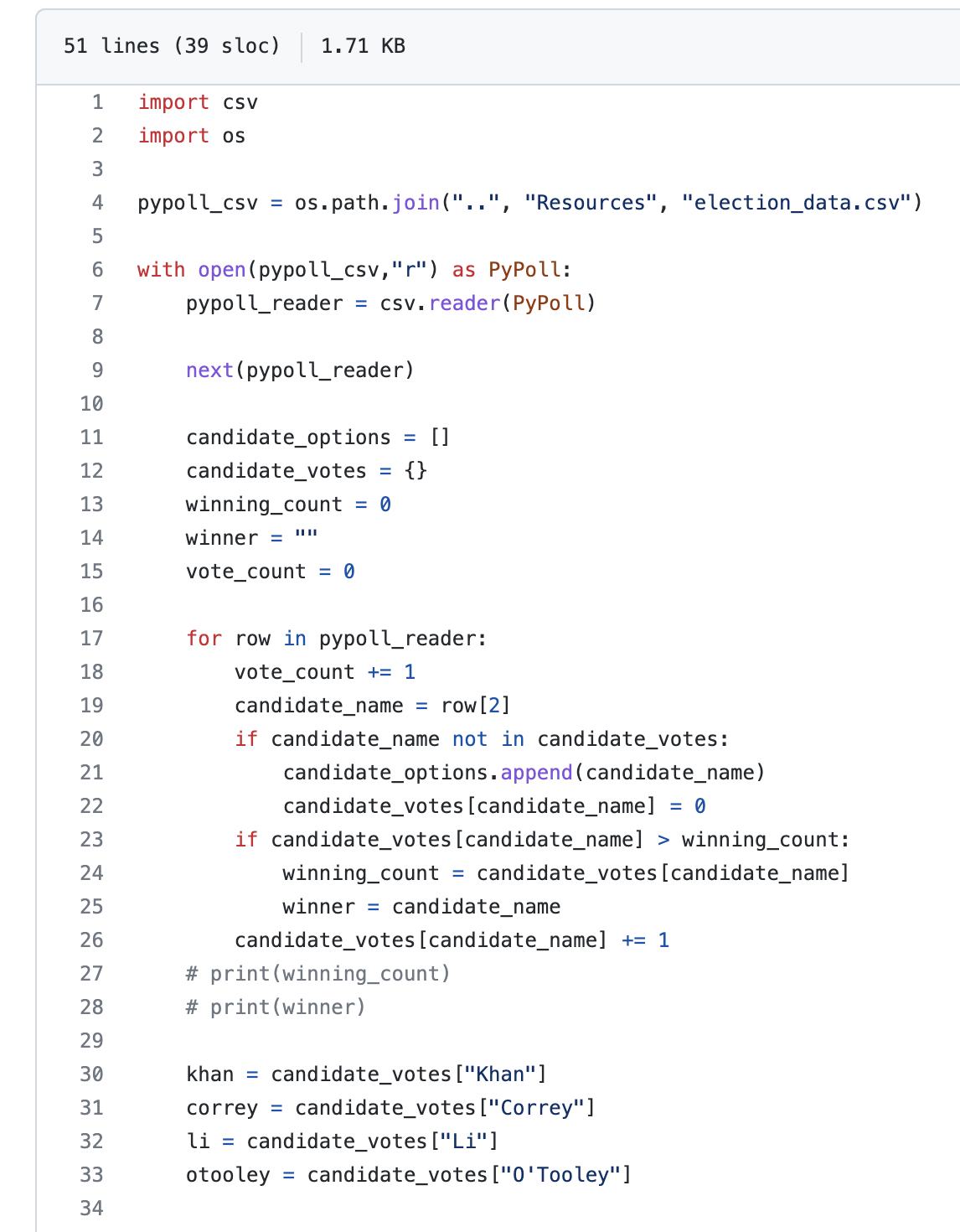 GitHub - BrianMcLane/PyBank_PyPoll_Project: Creating a Python script for analyzing the financial ...