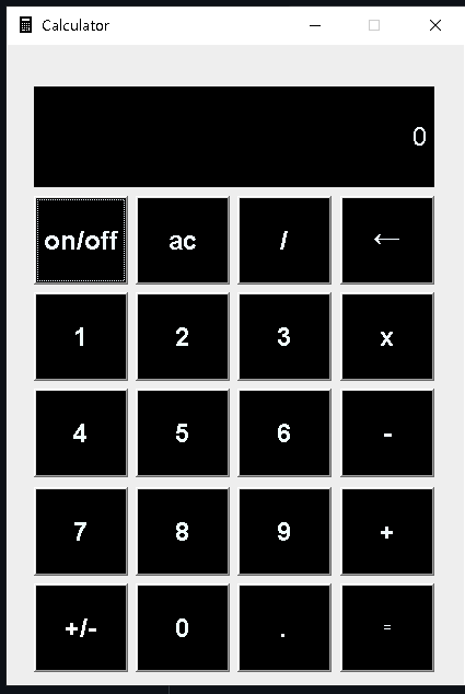 GitHub - Hwang-97/Calculator: 🧮GUI Calculator🧮