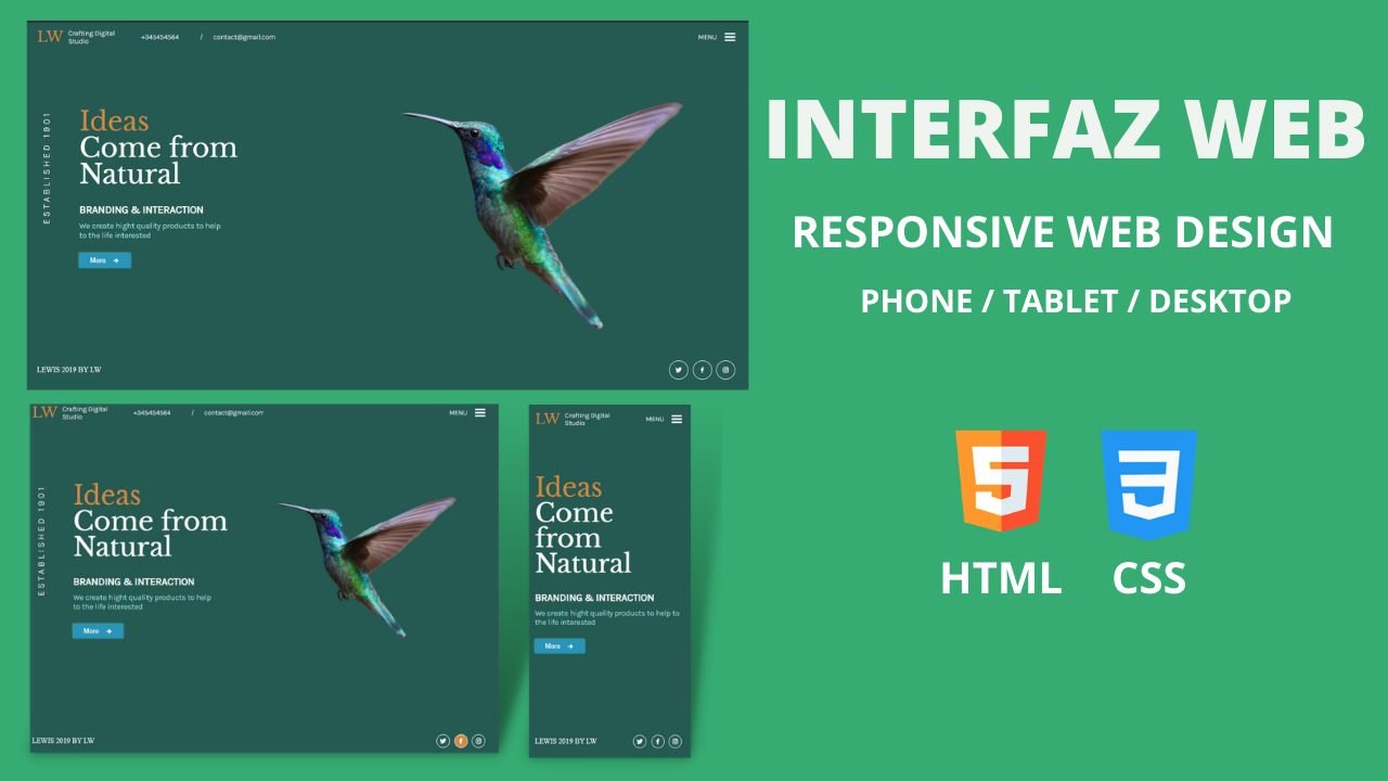 GitHub - DaniCodex/pagina_web_Responsive: Codigo del video tutorial: Interfaz de página web ...