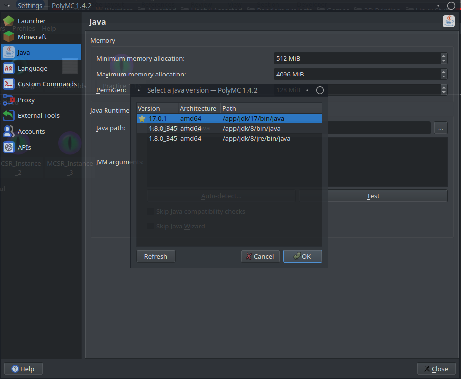 Unable to use 1.16.1 on polymc · Issue #1201 · PolyMC/PolyMC · GitHub