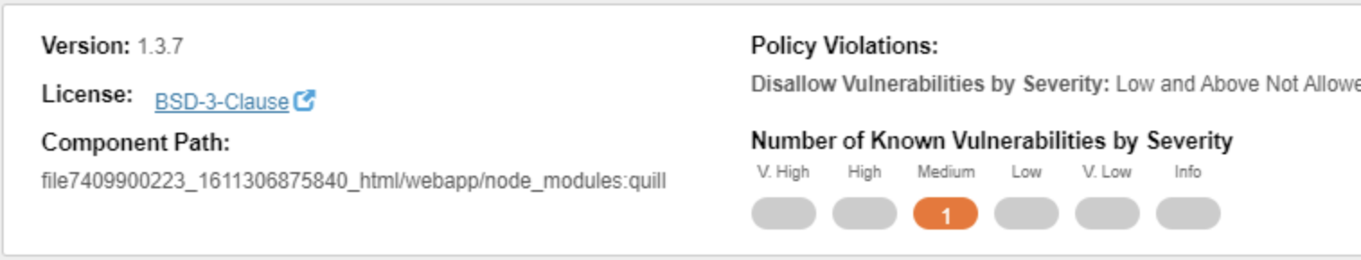 Quill Being Flagged By Veracode · Issue 3182 · Slabquill · Github 