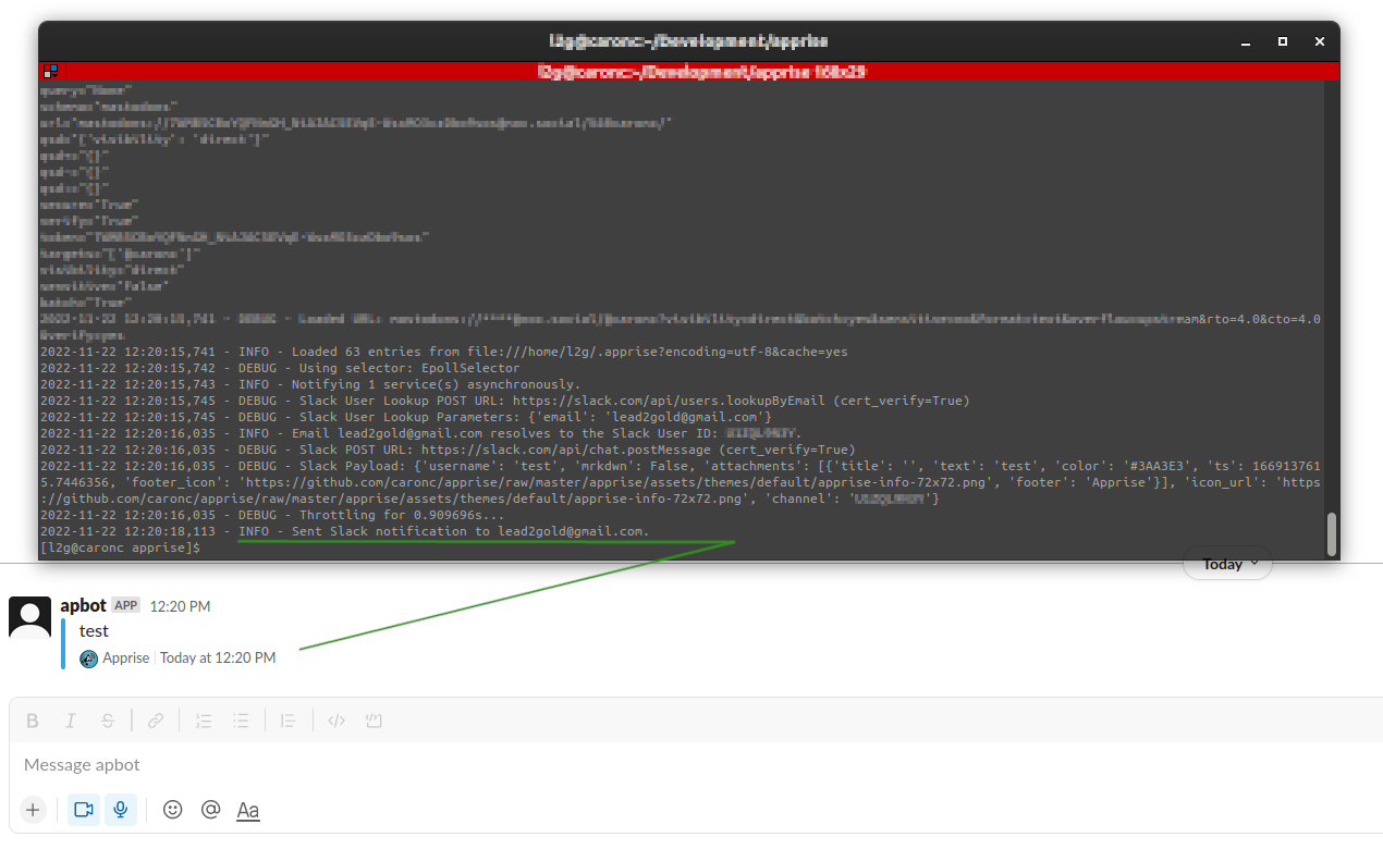 (duplicate) Slack reports error 200 but notification arrives · Issue #1145 · dgtlmoon ...