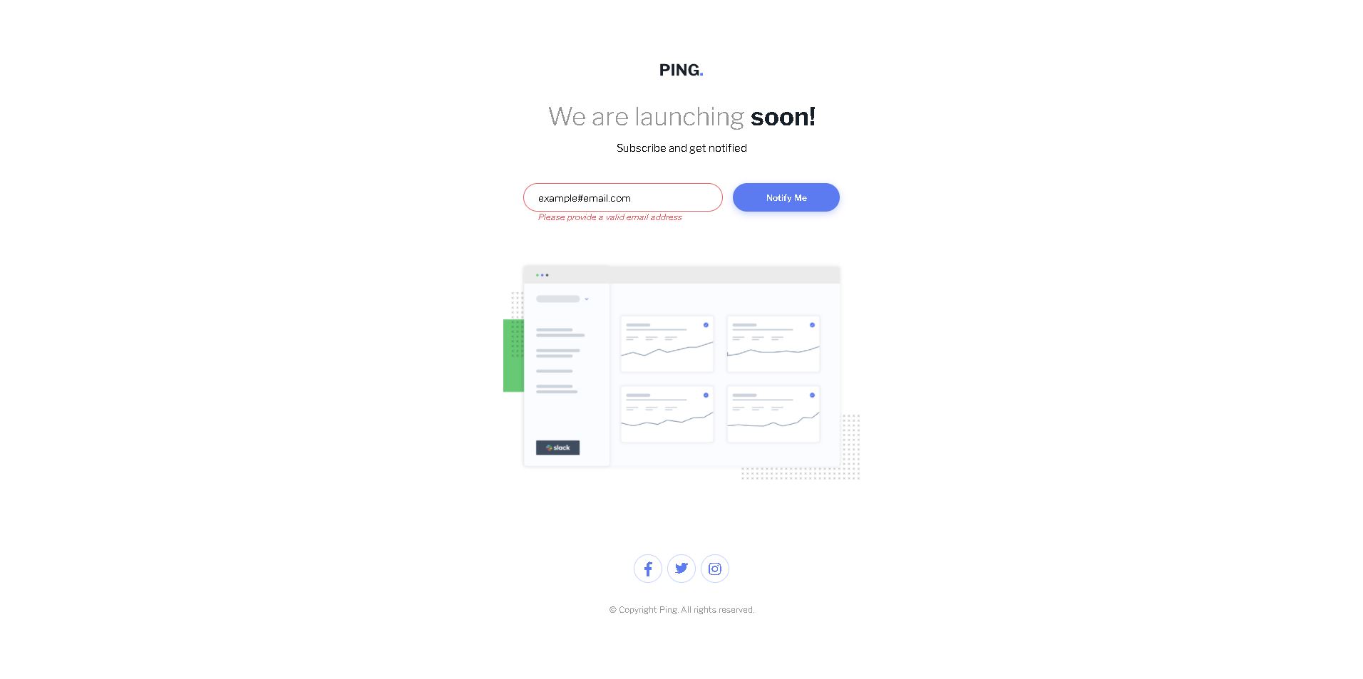 GitHub - Carlos-A-P/ping-coming-soon: This is a challenge from frontend mentor website. I used ...