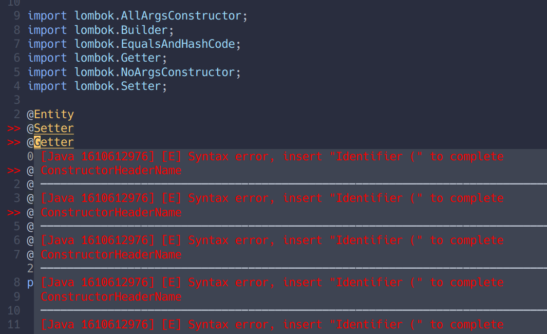 Project Lombok · Issue 27 · Neoclide Coc Java · Github