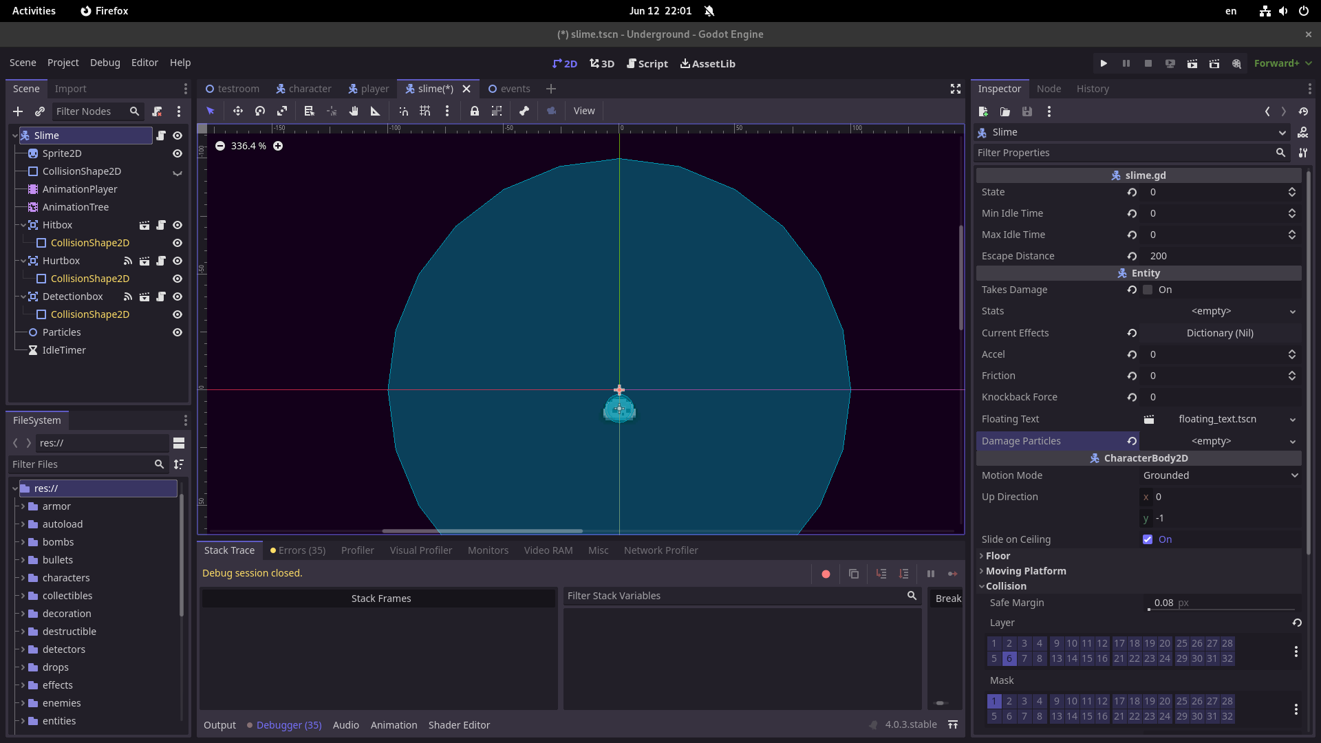 All export variables from script are set to a random value whenever Super class changes · Issue ...