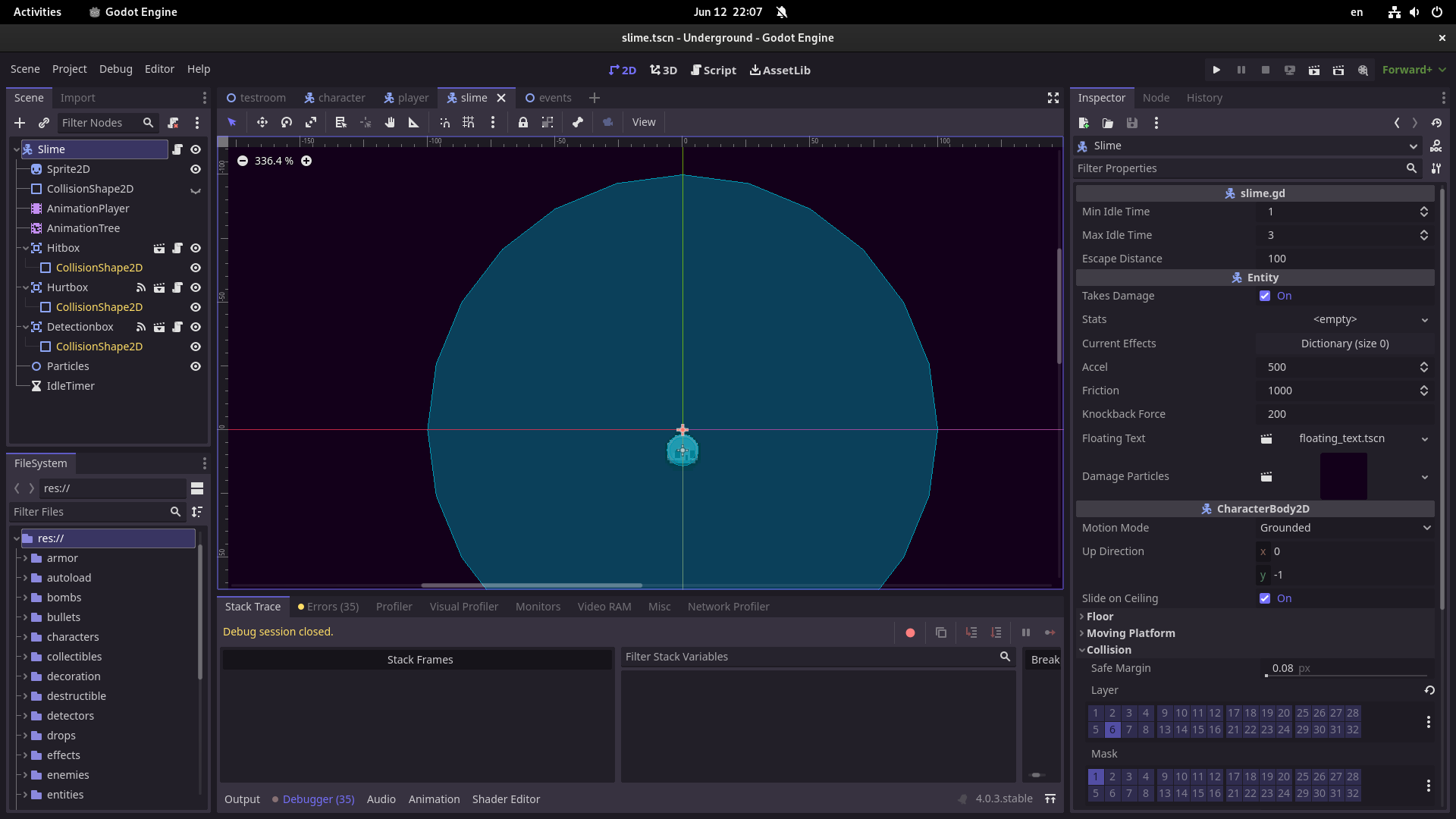 All export variables from script are set to a random value whenever Super class changes · Issue ...