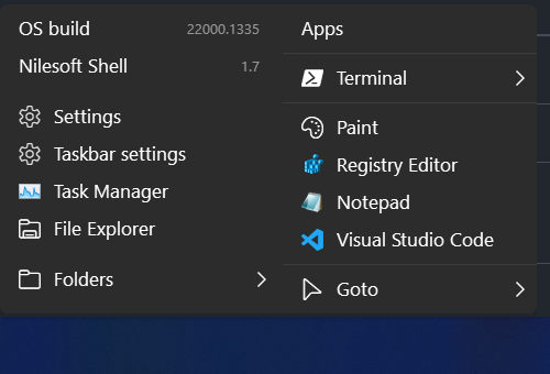 Taskbar options first column hovering · Issue #96 · moudey/Shell · GitHub