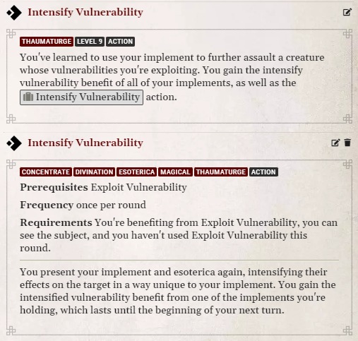 Intensify Vulnerability class feat adds two Intensify Vulnerability actions · Issue #3535 ...