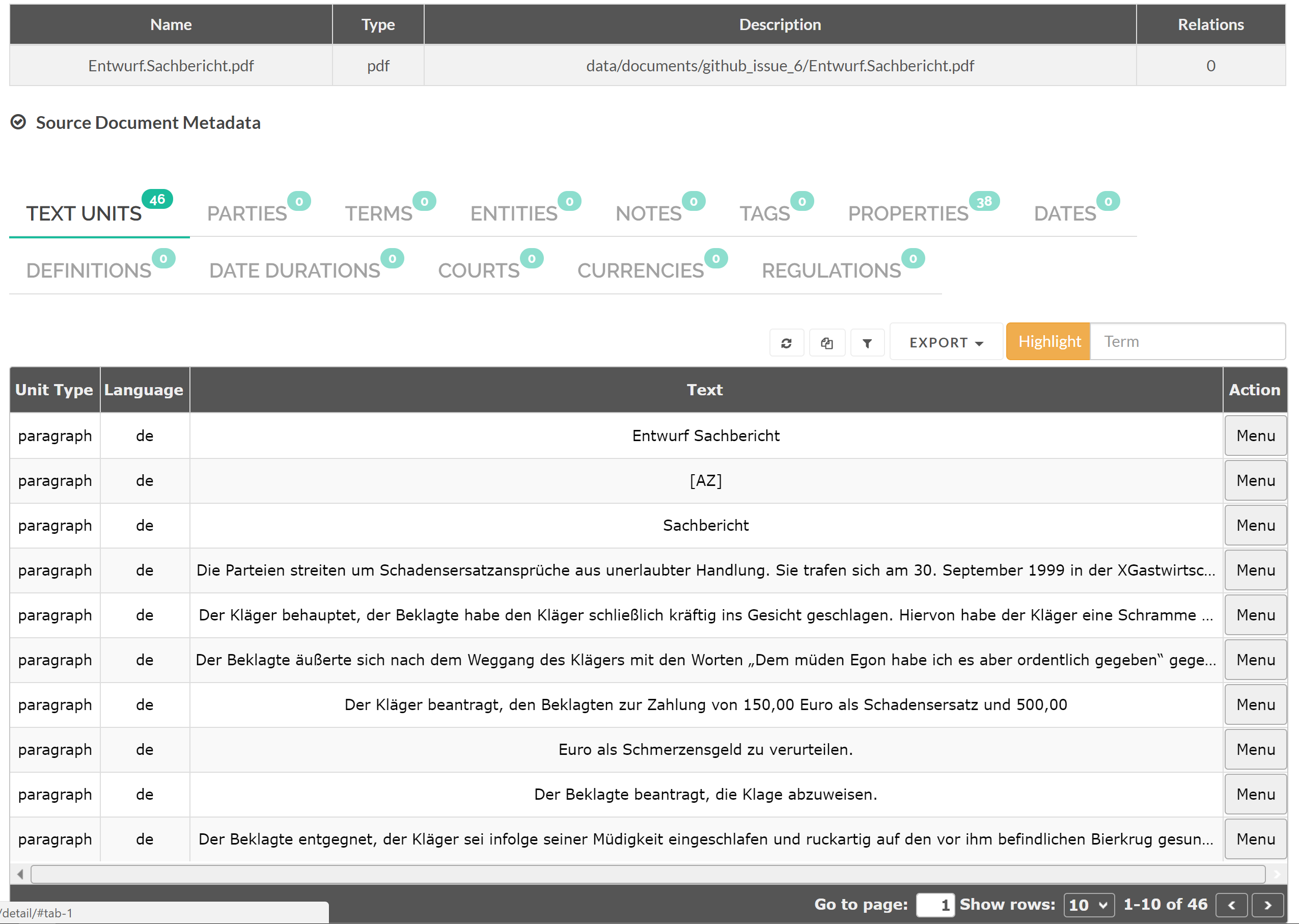 Uploading and processing documents · Issue #6 · LexPredict/lexpredict-contraxsuite · GitHub