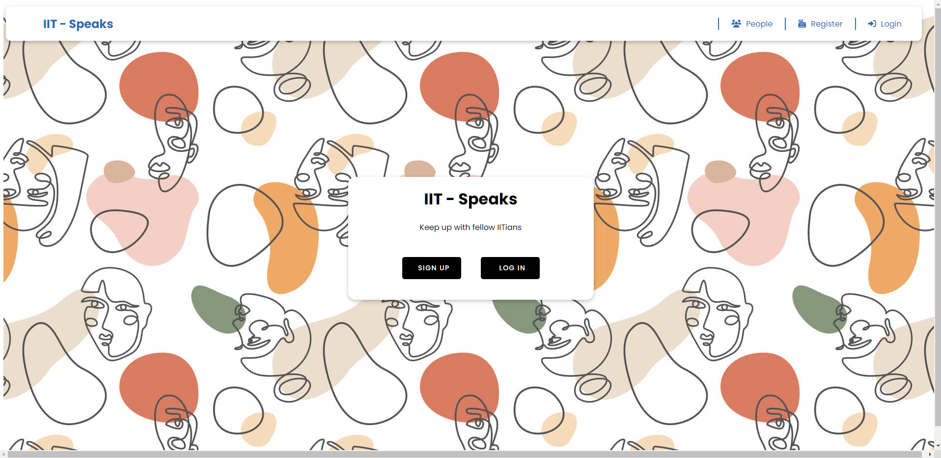 GitHub - geeKASR/IIT-Speaks: Community Based Social MERN Stack Web App