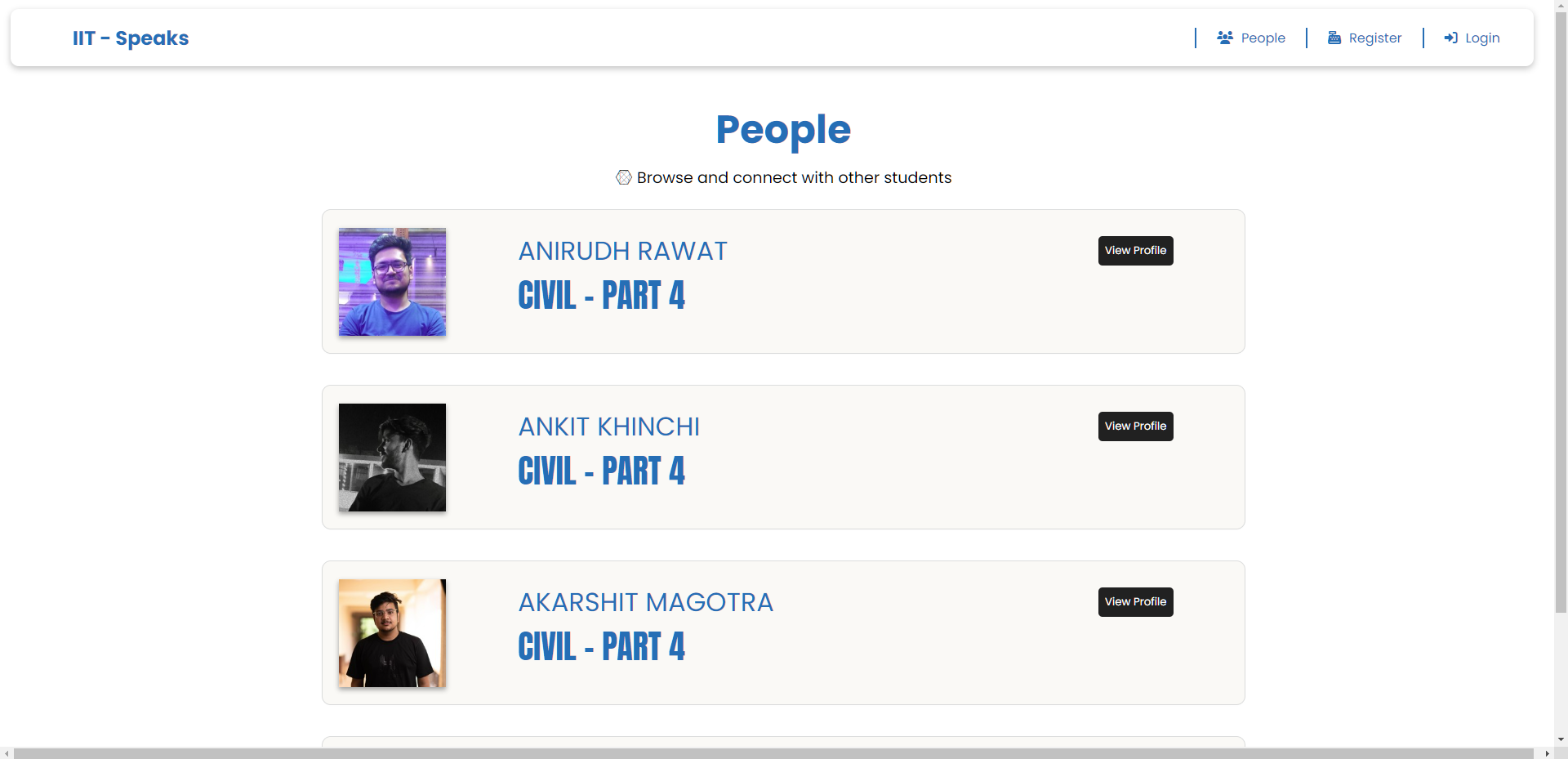 GitHub - geeKASR/IIT-Speaks: Community Based Social MERN Stack Web App