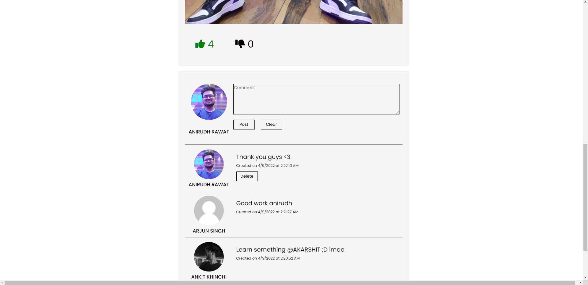 GitHub - geeKASR/IIT-Speaks: Community Based Social MERN Stack Web App