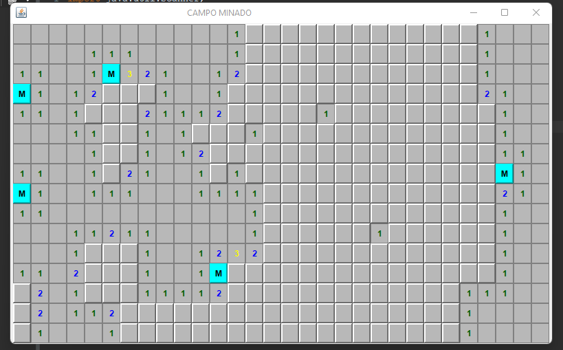 GitHub - Marcoslb1/CampoMinado_JavaSwing: Primeiro projeto no versionador de códigos do jogo ...