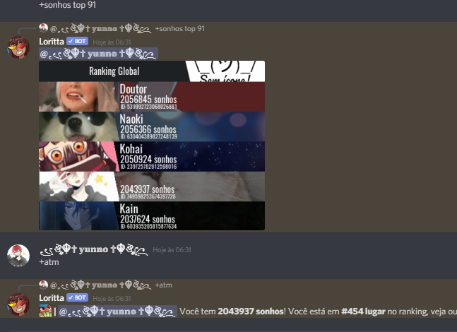 bug · Issue #95 · LorittaBot/DreamLand · GitHub