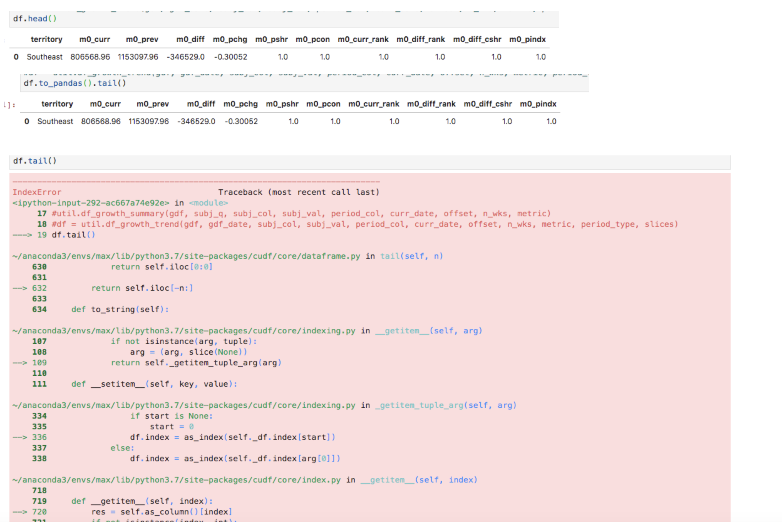 [BUG] IndexError: out-of-bound · Issue #3912 · rapidsai/cudf · GitHub