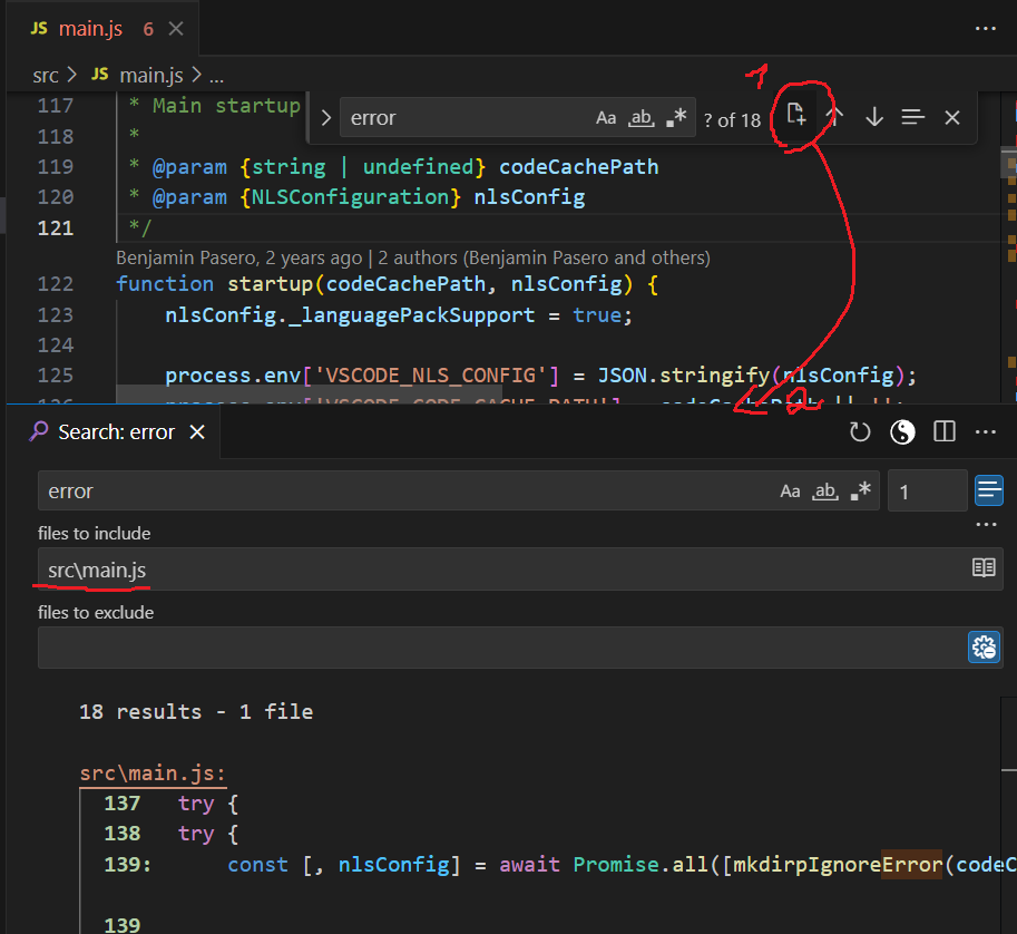 Feature request: Add "Find All in Current Document" button · Issue ...