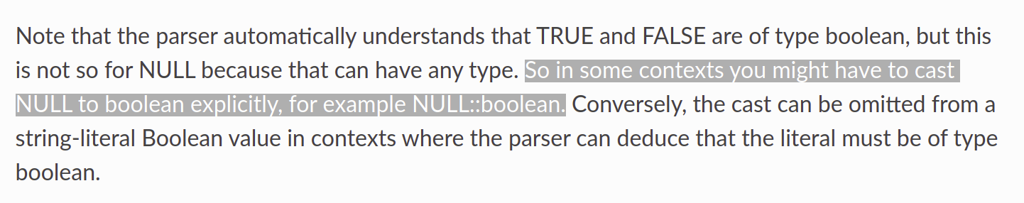 NULL as a boolean type. · Issue #368 · apache/age · GitHub