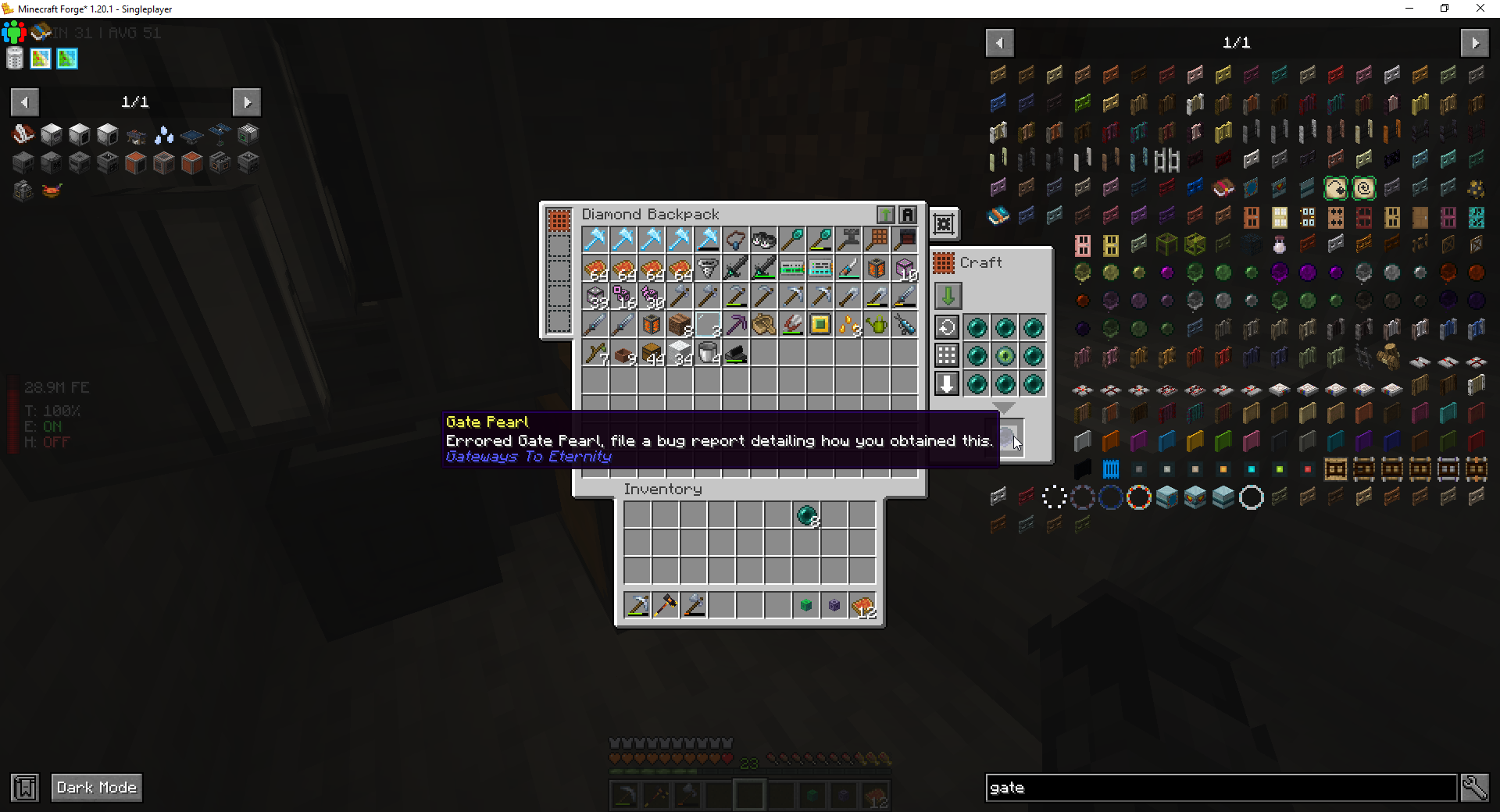 Gateway to Eternity Mod Gate Pearls · Issue #807 · AllTheMods/ATM-9 · GitHub